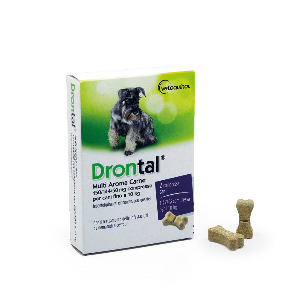 Drontal Cane Multi Aroma Carne 2 compresse | Amica Farmacia – Amica ...