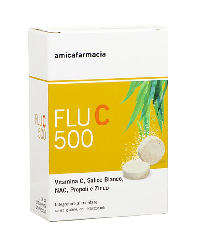 Amicafarmacia Flu C 500 vitamina C 20 compresse effervescenti | Amica ...