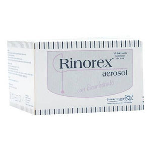 Rinorex Aerosol Bicarbonato 25x3ml Sollievo Nasale Rapido | Amica ...
