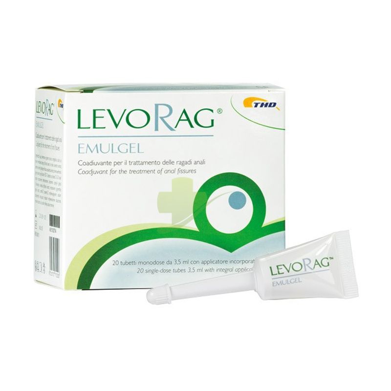 Levorag Emulgel Trattamento Ragadi Anali 20 Tubetti da 3,5ml | Amica ...