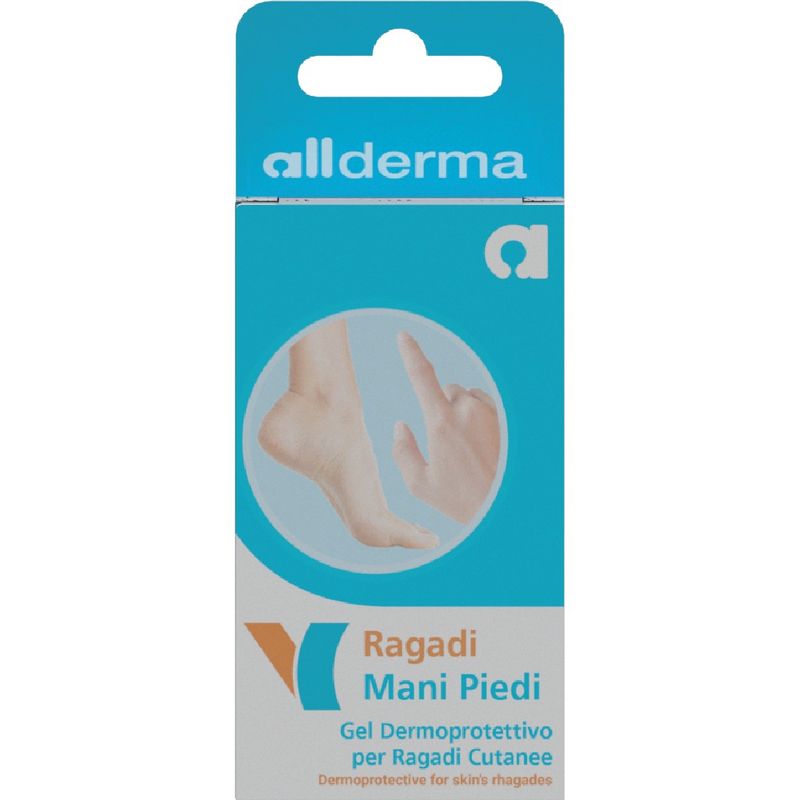 Allderma Ragadi Mani-Piedi Cerotto liquido per ragadi cutanee 12ml ...