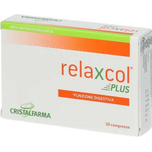 Relaxcol Plus 30 Compresse - Integratore per Benessere Intestinale ...