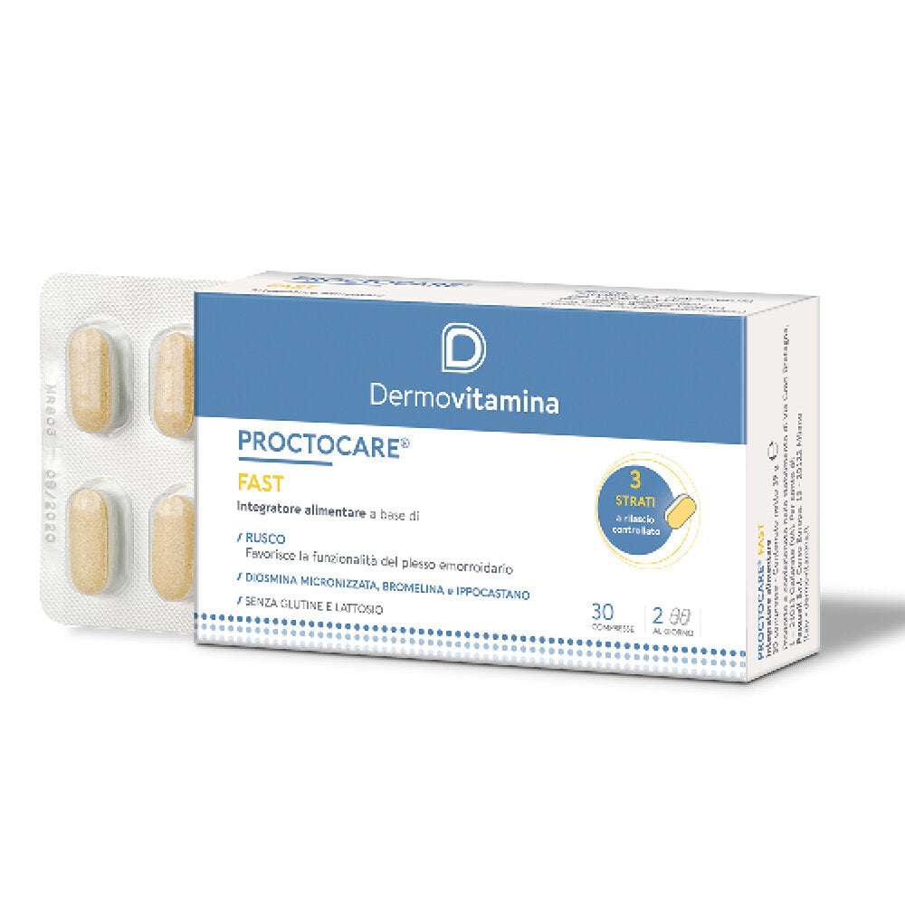 Dermovitamina Proctocare Fast per la funzionalità del plesso ...