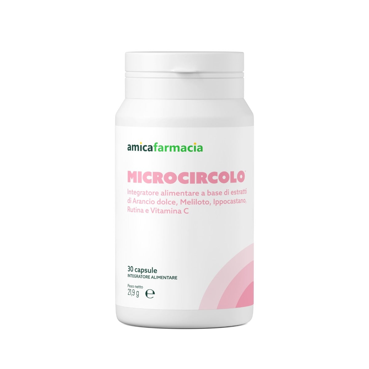 Amicafarmacia Microcircolo Integratore 30 Capsule | Amica Farmacia ...