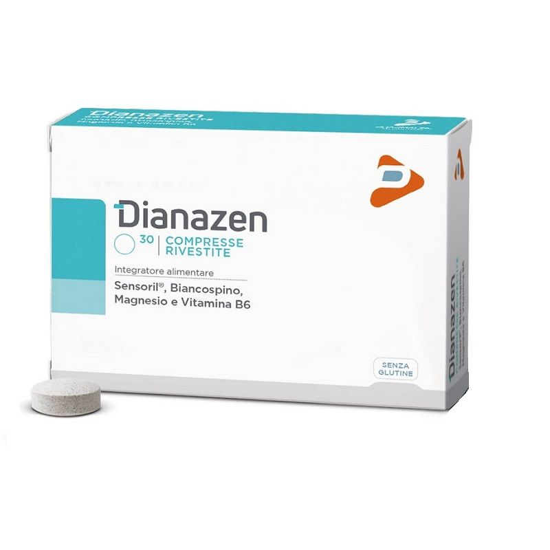Dianazen 30 Compresse - Integratore Naturale Benessere | Amica Farmacia ...