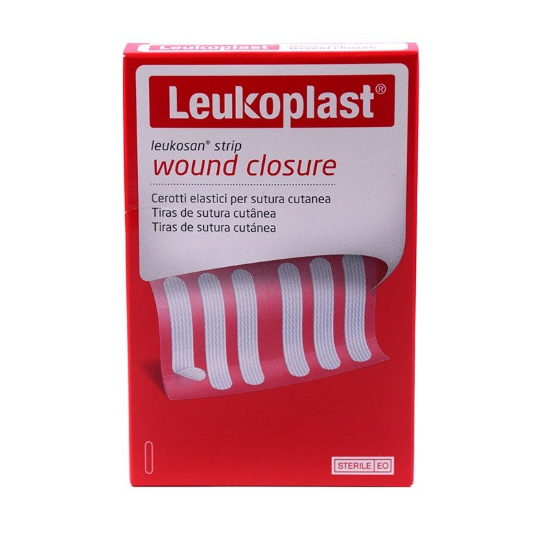 Leukosan Strip cerotti per suture cutanee 6x38mm 12 pezzi | Amica ...